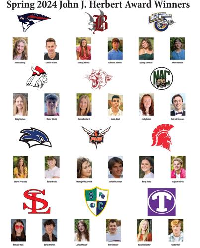 Spring 2024 John J. Herbert Award Winners | Sports | pressrepublican.com
