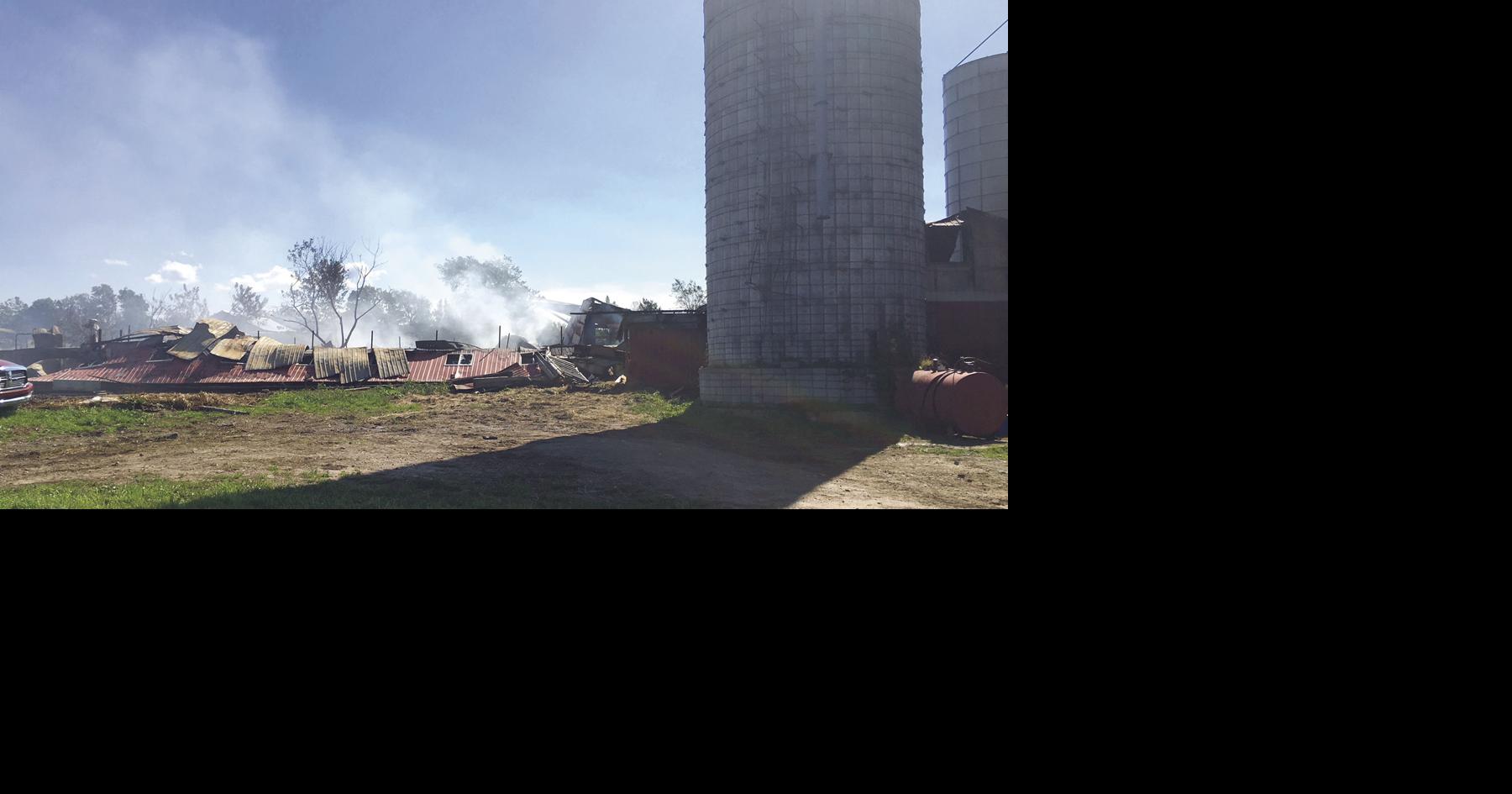 Fire claims Ellenburg Center barn | Local News | pressrepublican.com