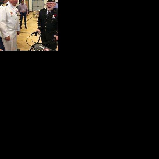 To faithfully serve: Malone honors vets, active duty military | Local ...