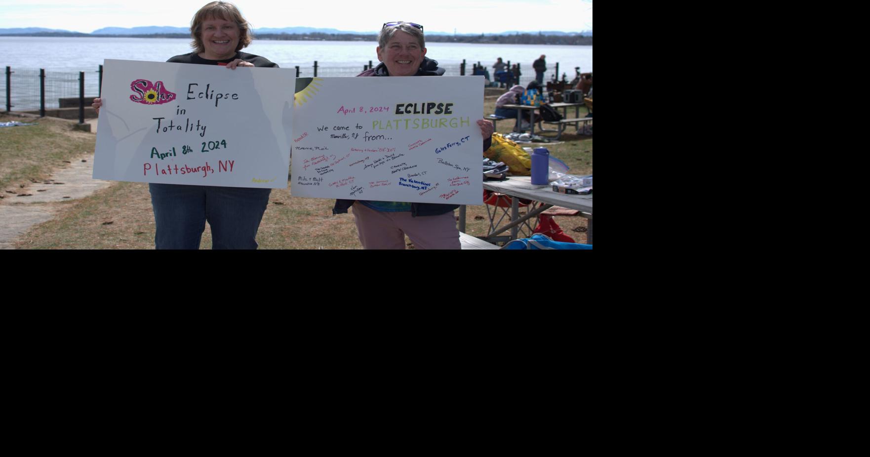 Solar eclipse draws thousands to beach, state park | News ...
