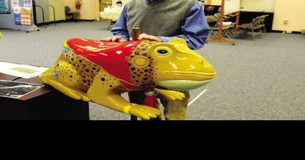 Toad for Adirondack Carousel unveiled | Local News | pressrepublican.com