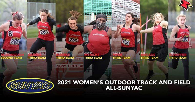 Plattsburgh State women's track and field lands seven on All-SUNYAC ...