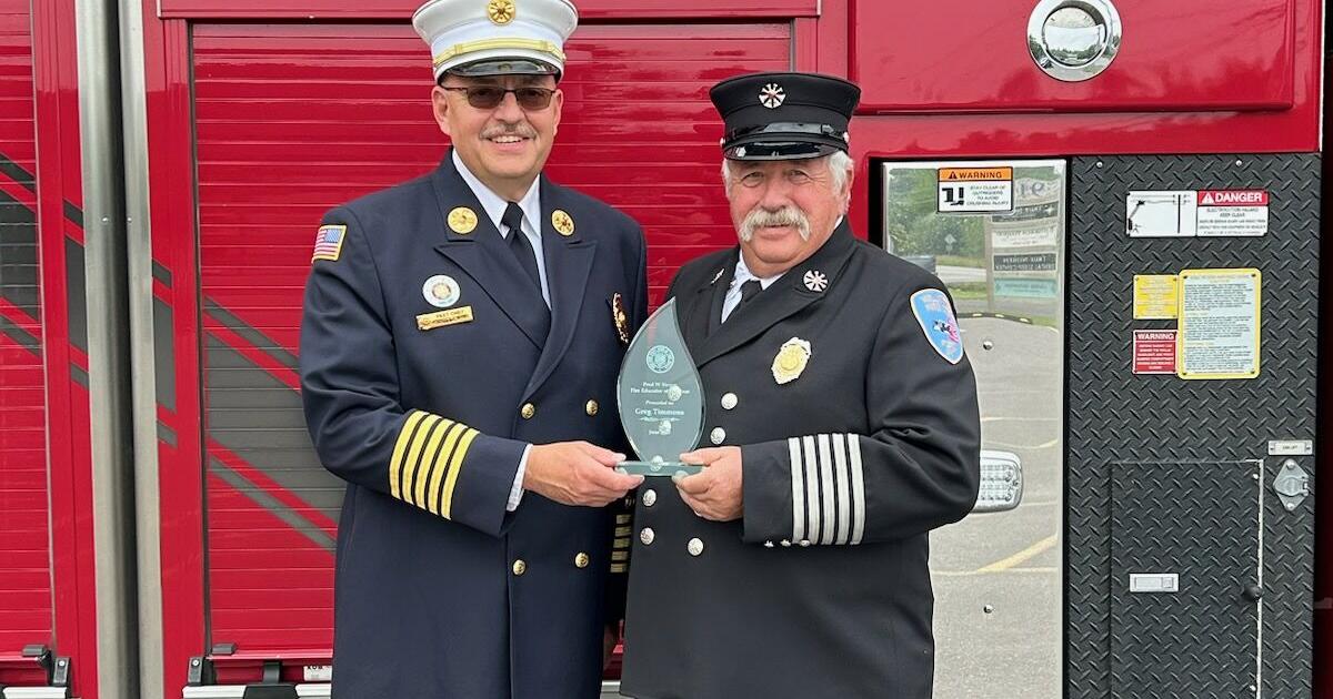 Greg Timmons honored | News | pressrepublican.com