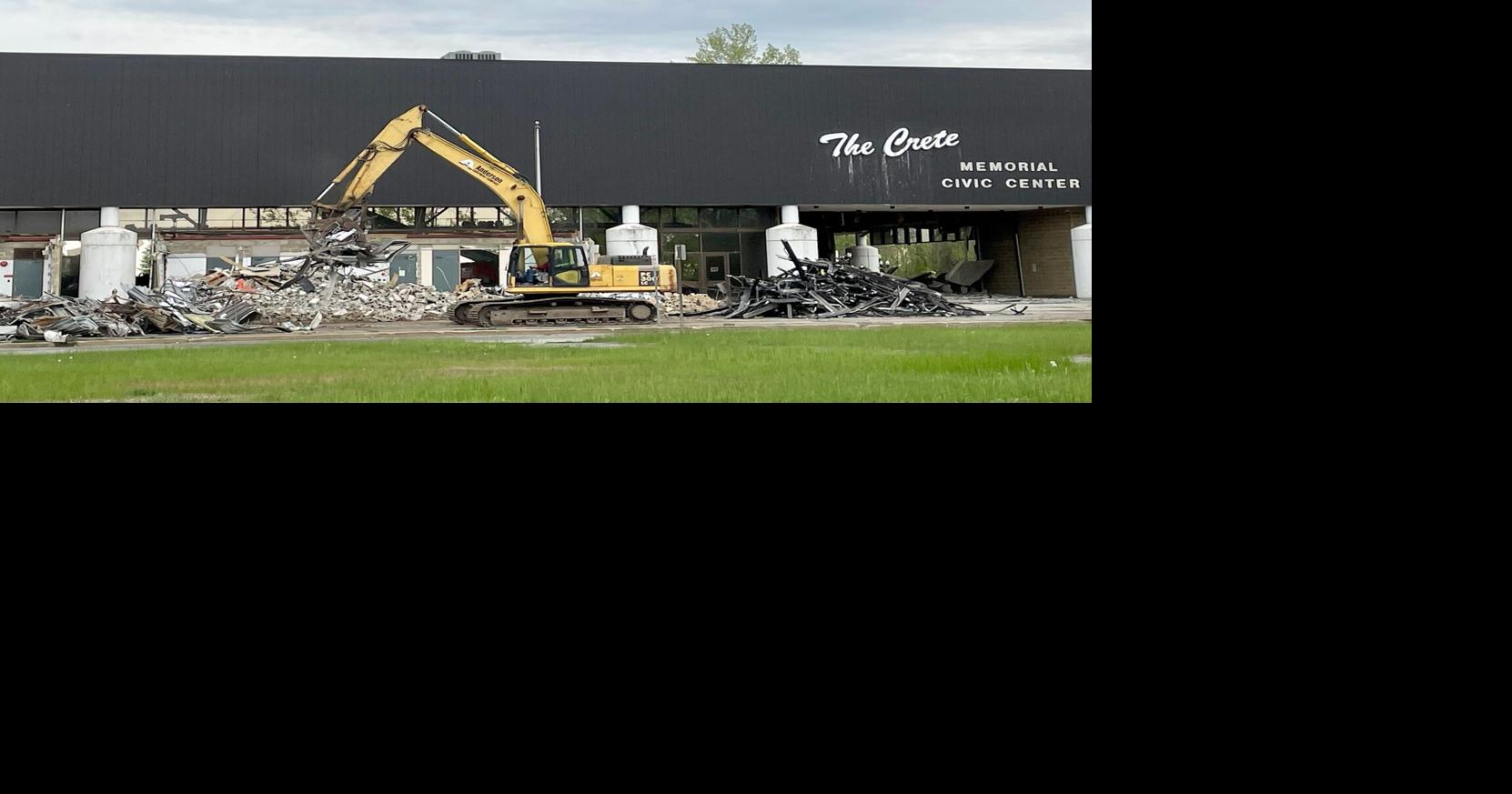 Crete Center demolition continues | News | pressrepublican.com