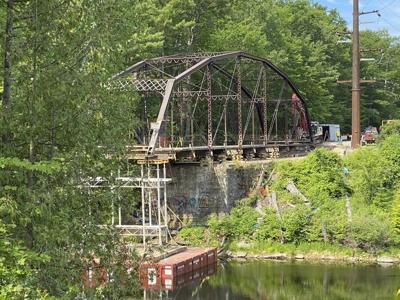 Crews begin deconstruction of Oxbow Bridge | Local News ...