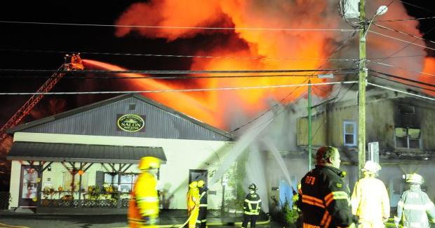 Fire ravages Tupper Lake building | Local News | pressrepublican.com