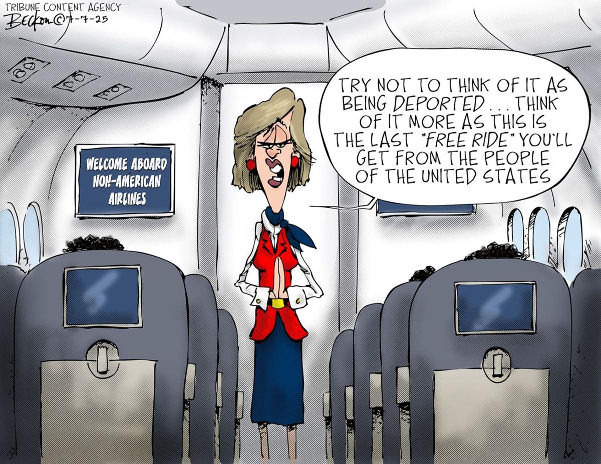 Mike Beckom cartoon | Opinion | pressrepublican.com