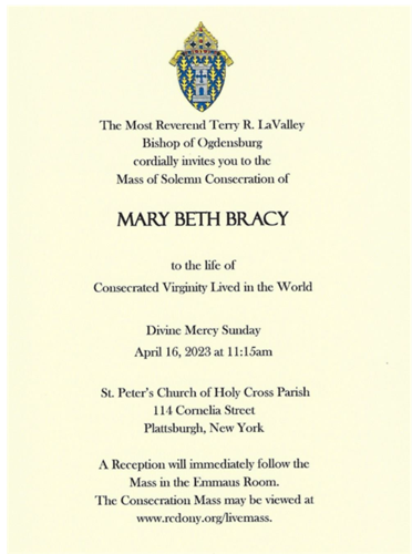 The consecrated life | News | pressrepublican.com