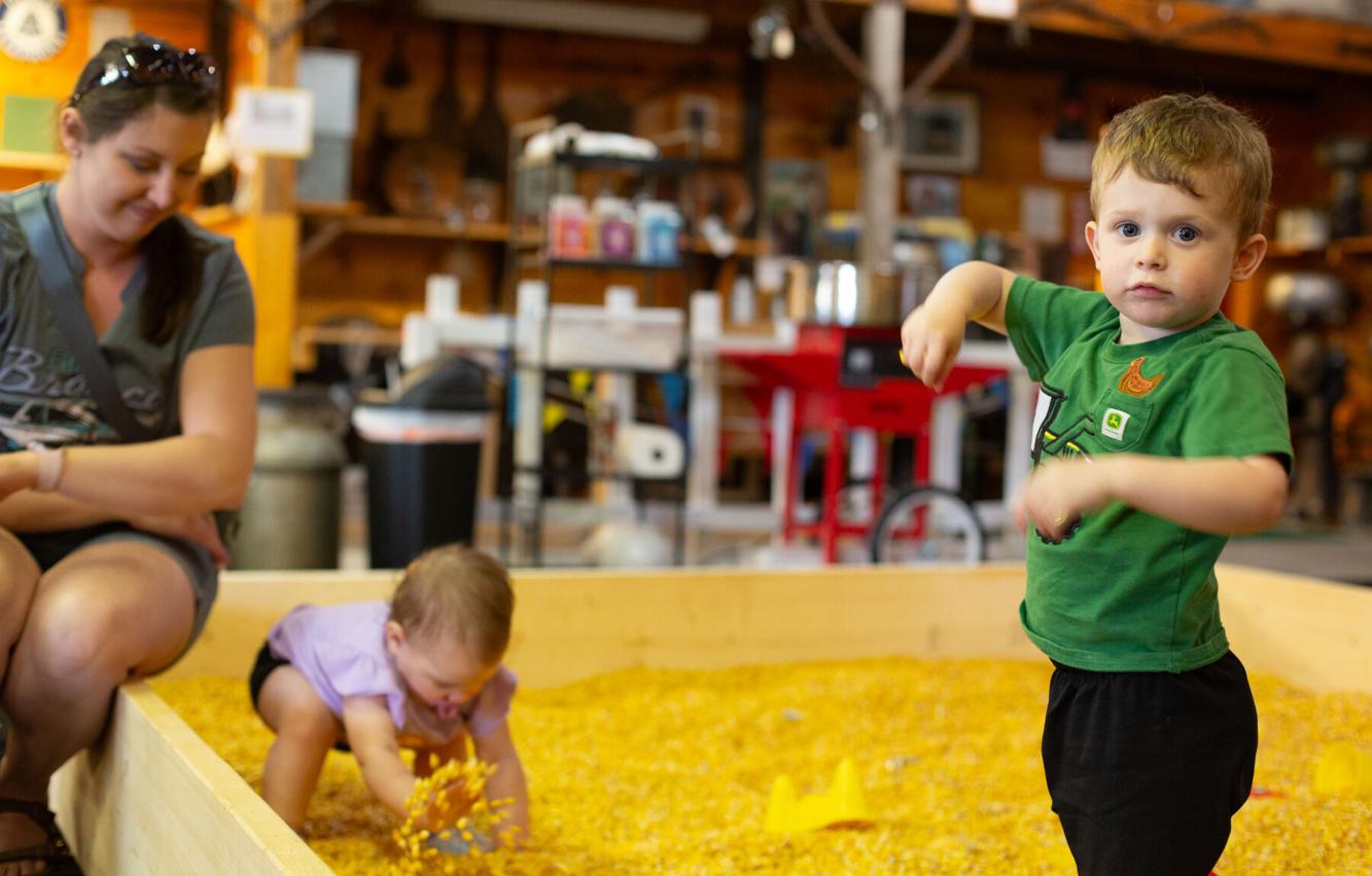 Children play in the corn pit | News | pressrepublican.com