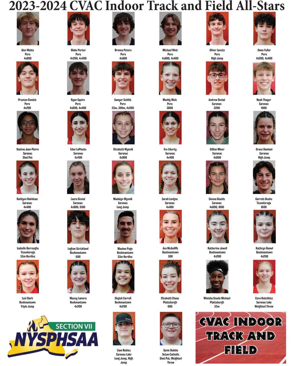 2023-24 CVAC Indoor Track and Field All-Stars | Sports ...
