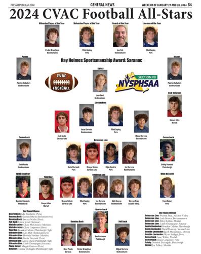 2024 CVAC Football All-Stars | Sports | pressrepublican.com
