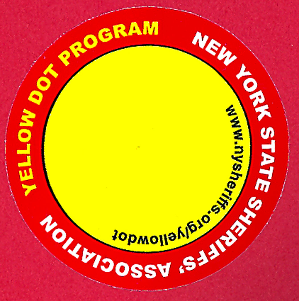 Tri-county sheriffs unveil Yellow Dot program | Local News ...