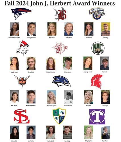 2024 Fall John J. Herbert Award Winners | Sports | pressrepublican.com
