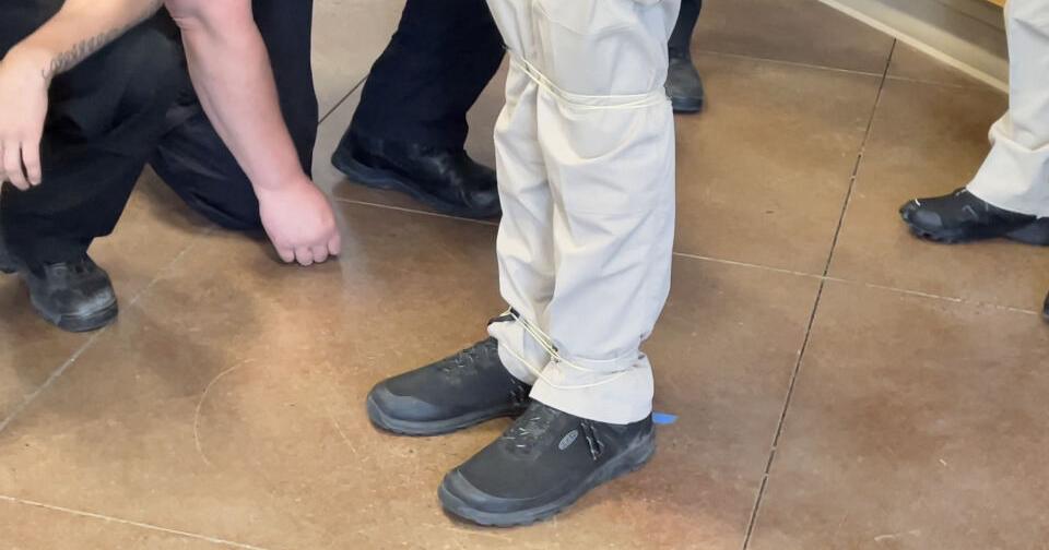 That's a wrap: Police see demonstration of BolaWrap restraint device ...
