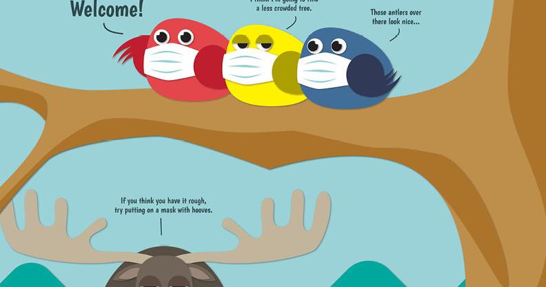 Friendly Reminders: Posters promote virus safety | News ...