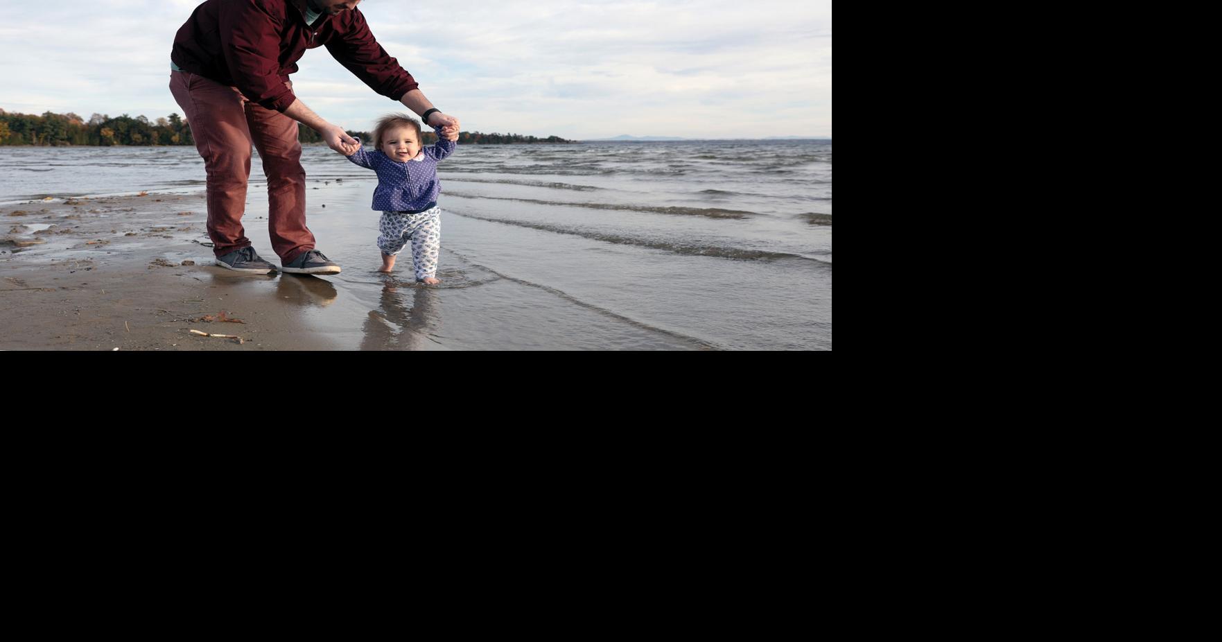 Father, daughter enjoy fall beach day | News | pressrepublican.com