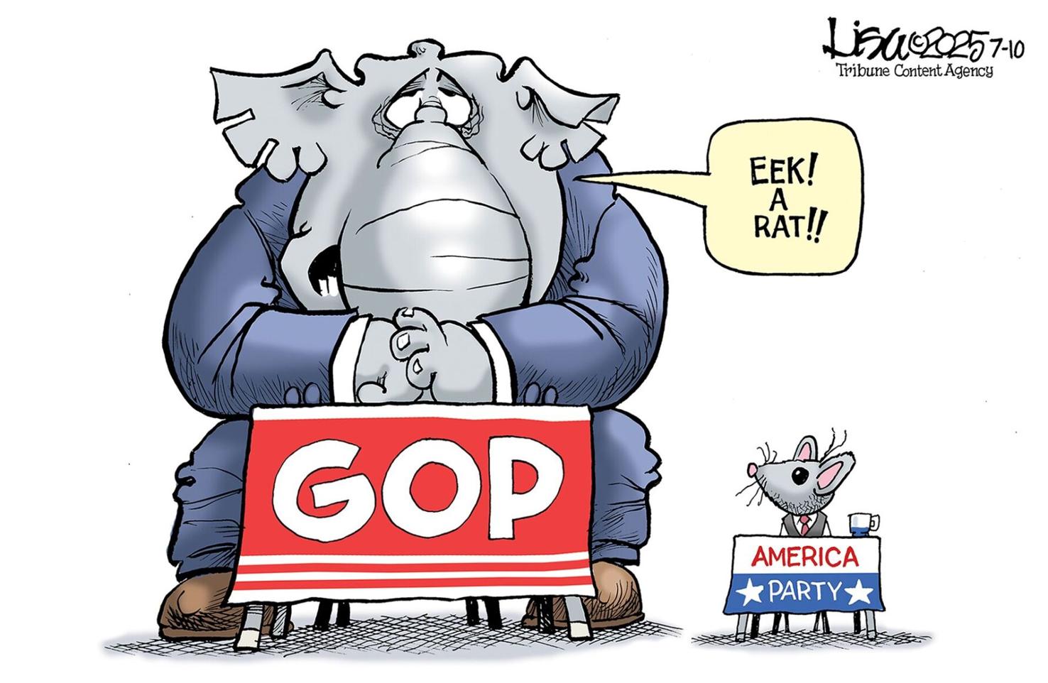 Lisa Benson cartoon | Opinion | pressrepublican.com