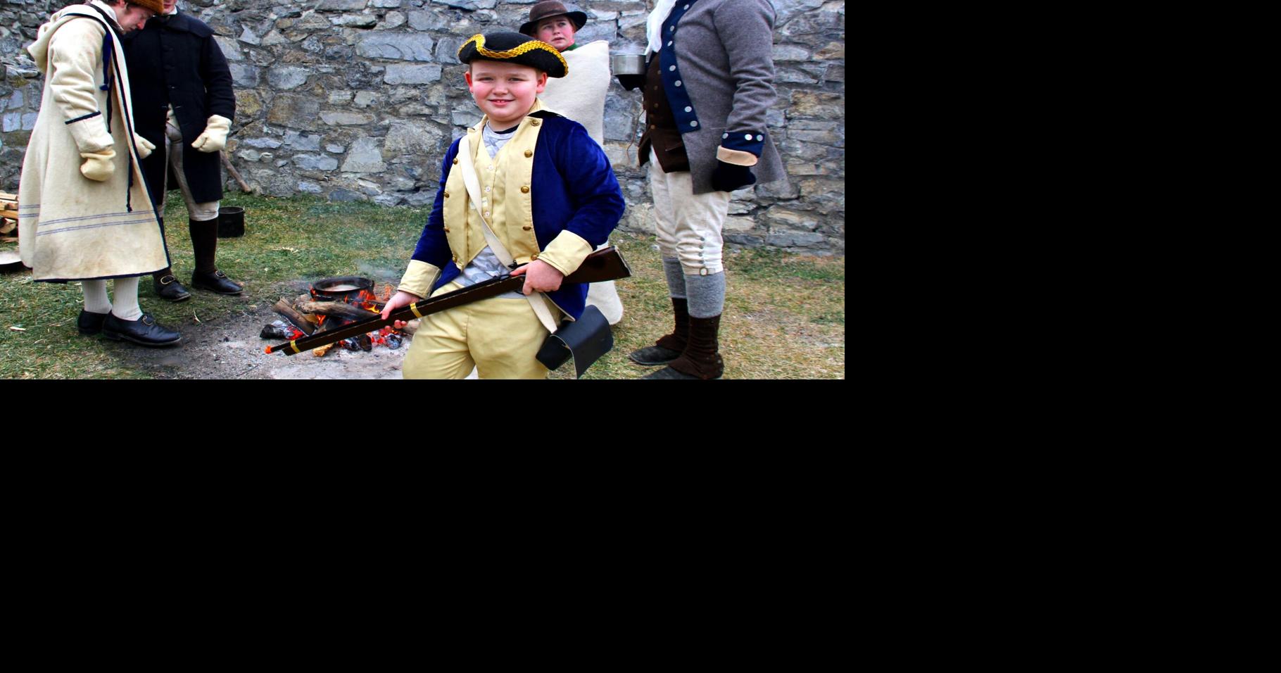Winter quarters at Fort Ti: Re-enactors and visitors endure harsh ...