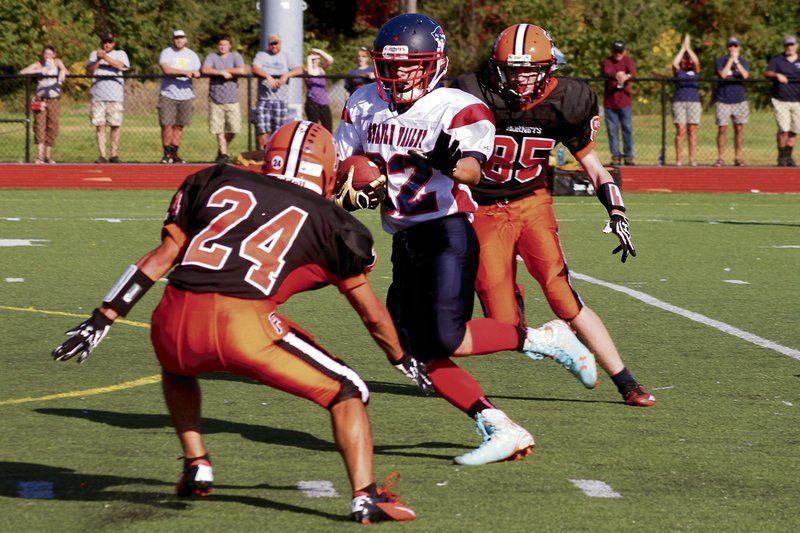 AuSable Valley recovers a late fumble to hold off Plattsburgh High ...