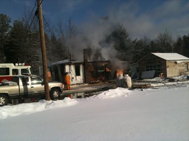 Fire destroys Keeseville home | Local News | pressrepublican.com