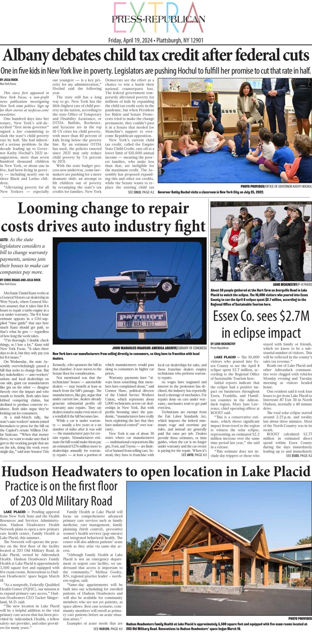 Press Extra: April 19, 2024 | Special Publications | pressrepublican.com