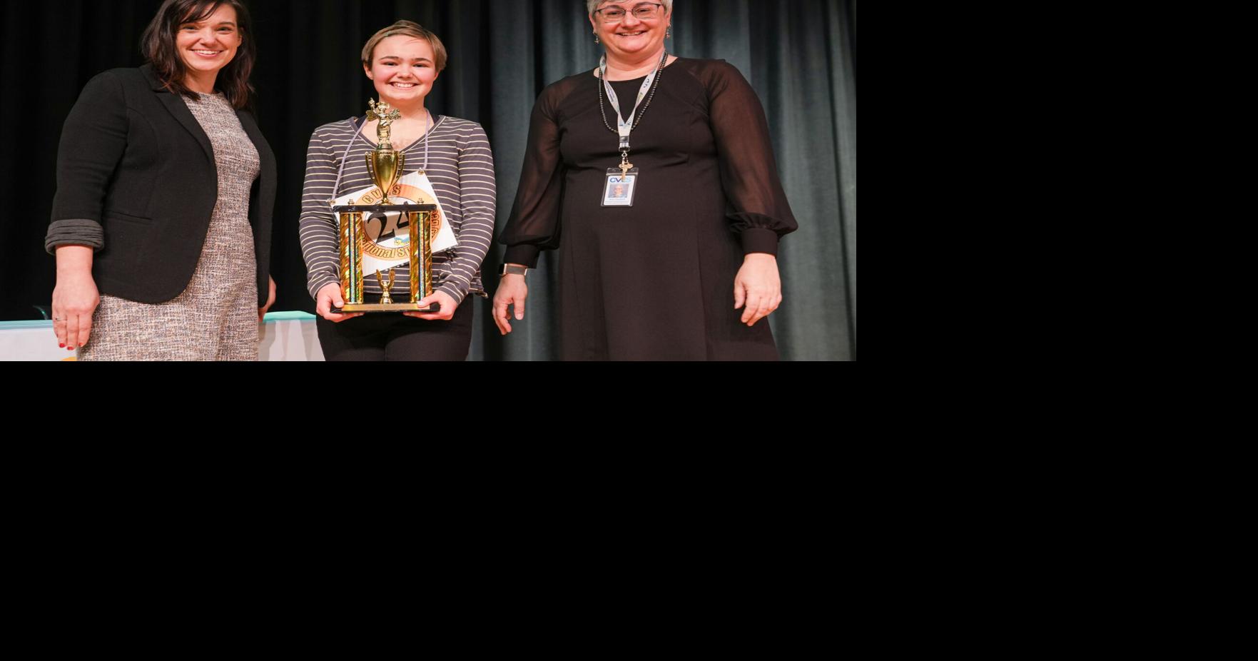 Rini becomes repeat winner of Regional Spelling Bee | | pressrepublican.com