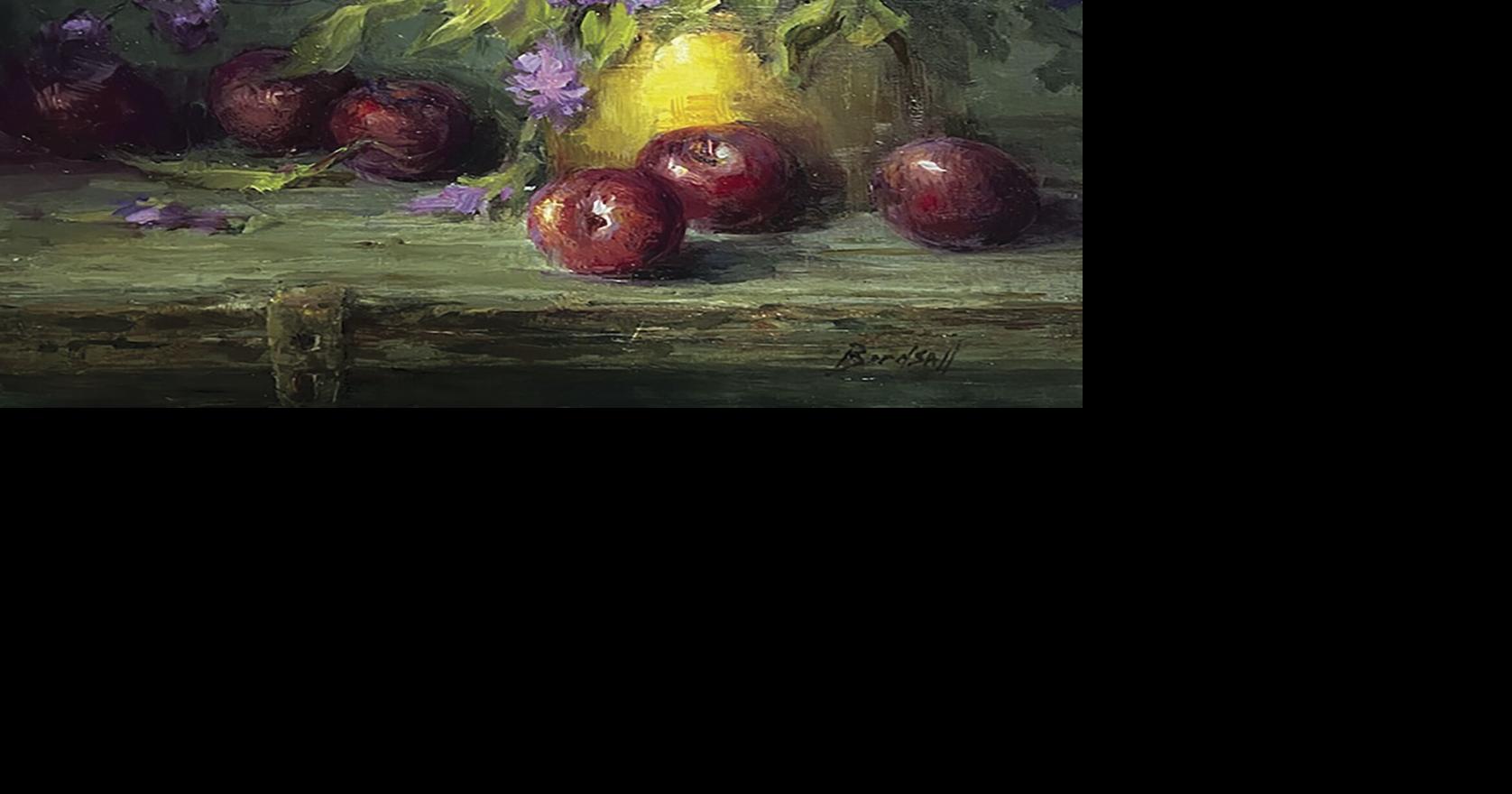 SCAN of Newtown Plans Still Life in Oils Demonstration | Antiques & Art ...