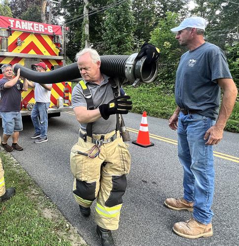 Woodbury Firefighters Train on Department's New Tank Truck | Community ...