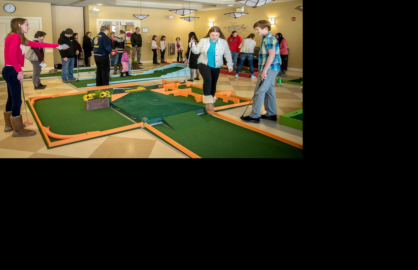 Indoor Mini Golf Open Set In Woodbury Community Events