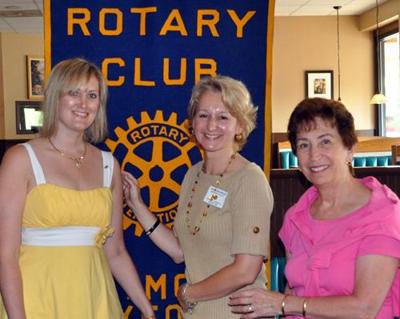 ROTARY INDUCTS NEW MEMBER — | Local Business | primepublishers.com