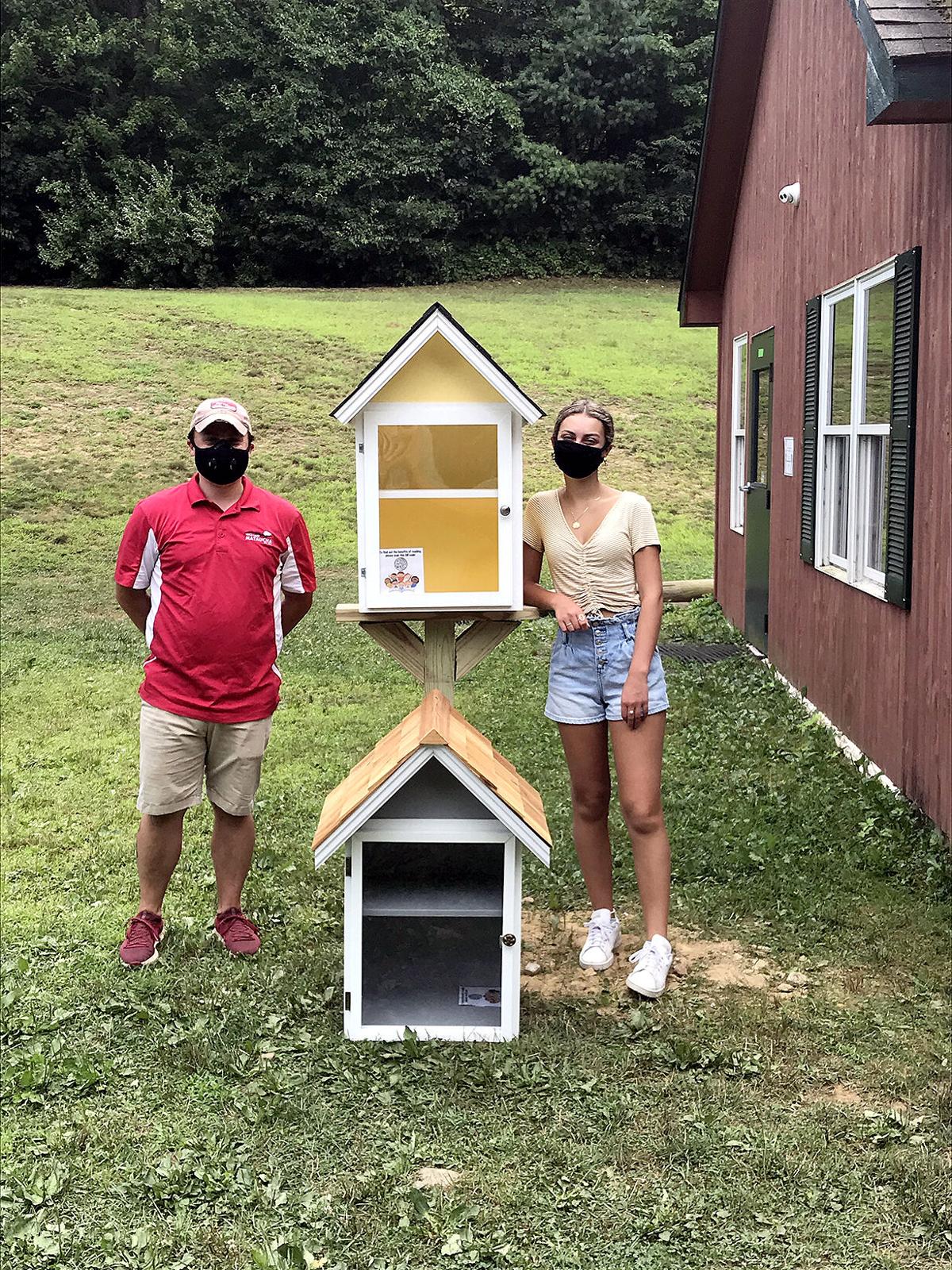 For the Girl Scouts: WHS Student Creates Portable Libraries for Gold ...