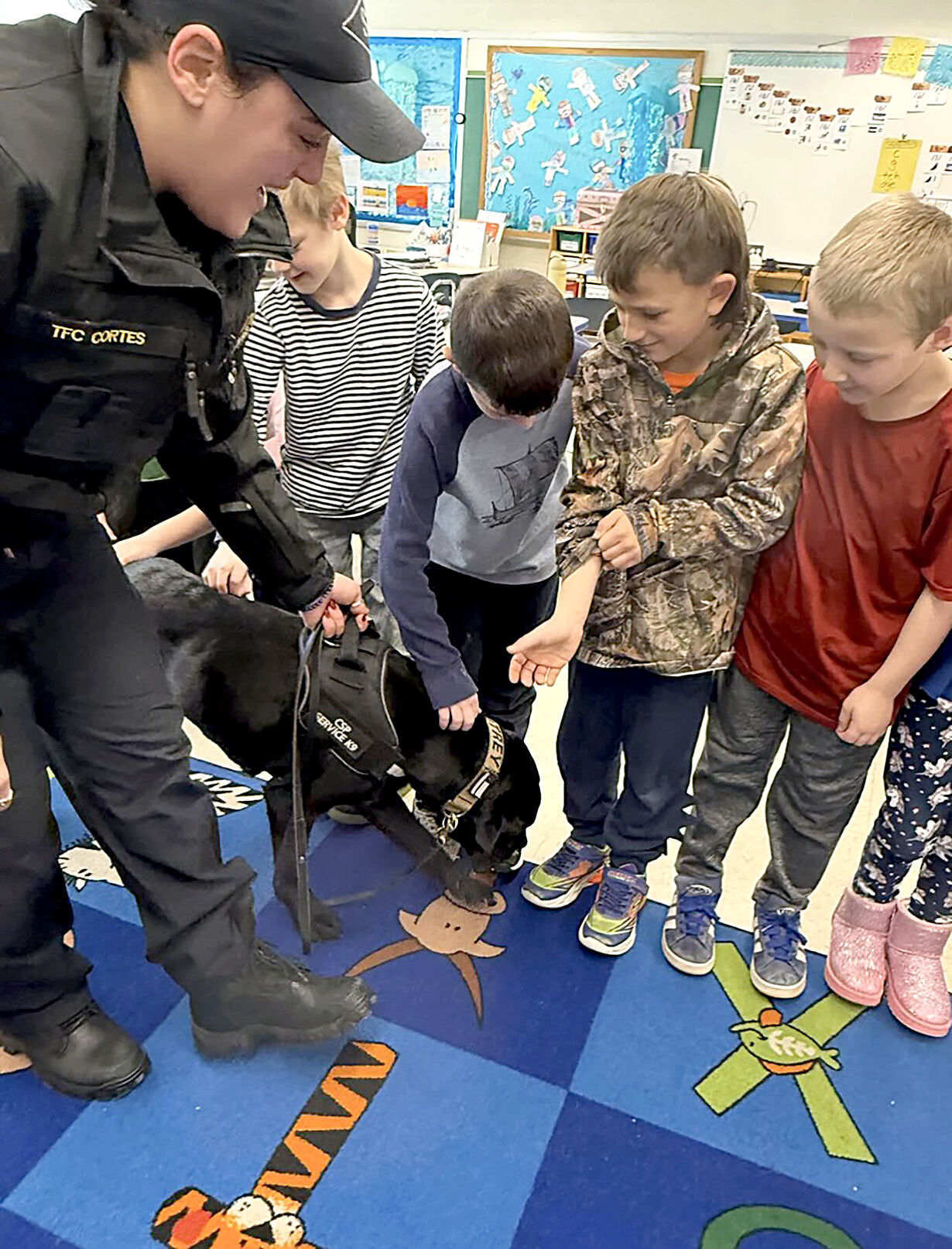 Bethlehem Elementary School Students Get Visit from K9 Comfort Dog ...