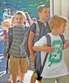 OPENING DAY AT BURNHAM ELEMENTARY — | Young People | primepublishers.com