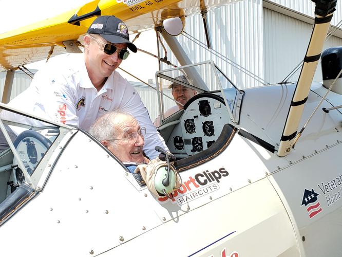 86 Years Later: Southbury Veteran Takes Off for Dream Flight in Biplane ...