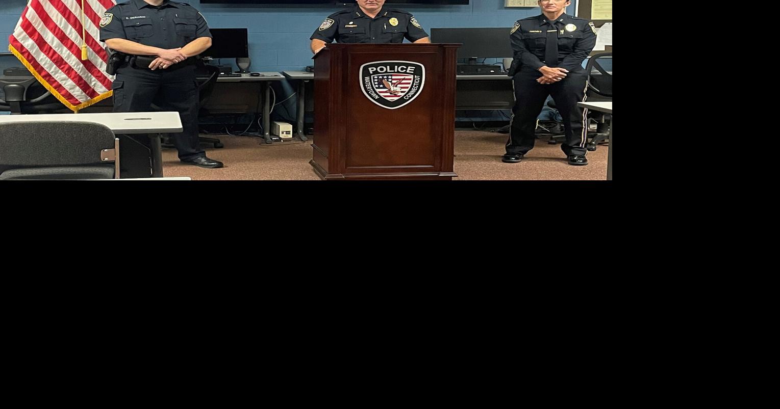 Officer Eric DeRario: Watertown Police Swear in Newest Police Officer ...
