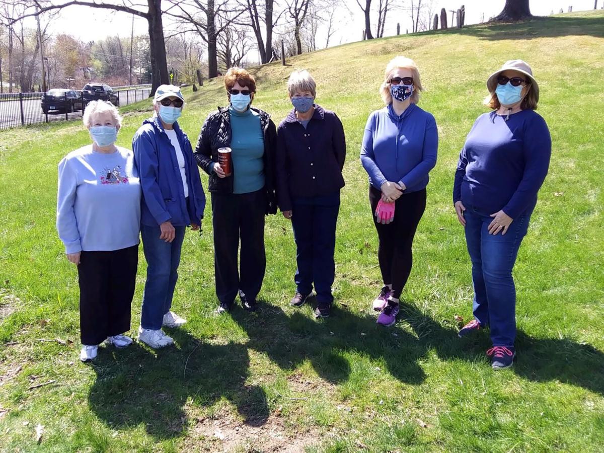 DAR and C.A.R. Members Celebrate Earth Day by Cleaning up Old Burying ...