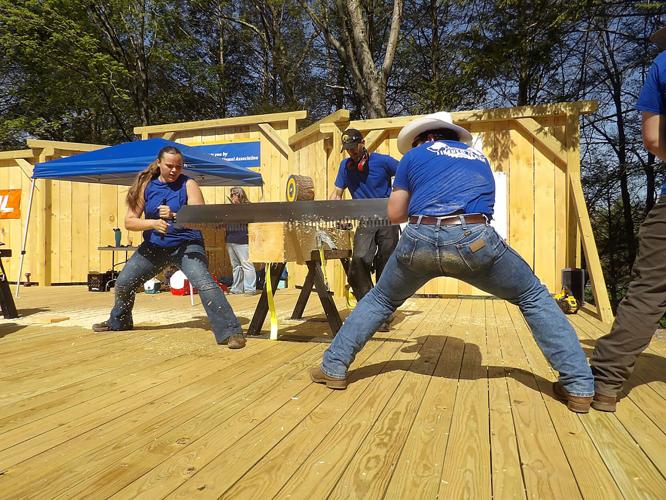 Nonnewaug High School Hosts First Competition of Timber Trials ...