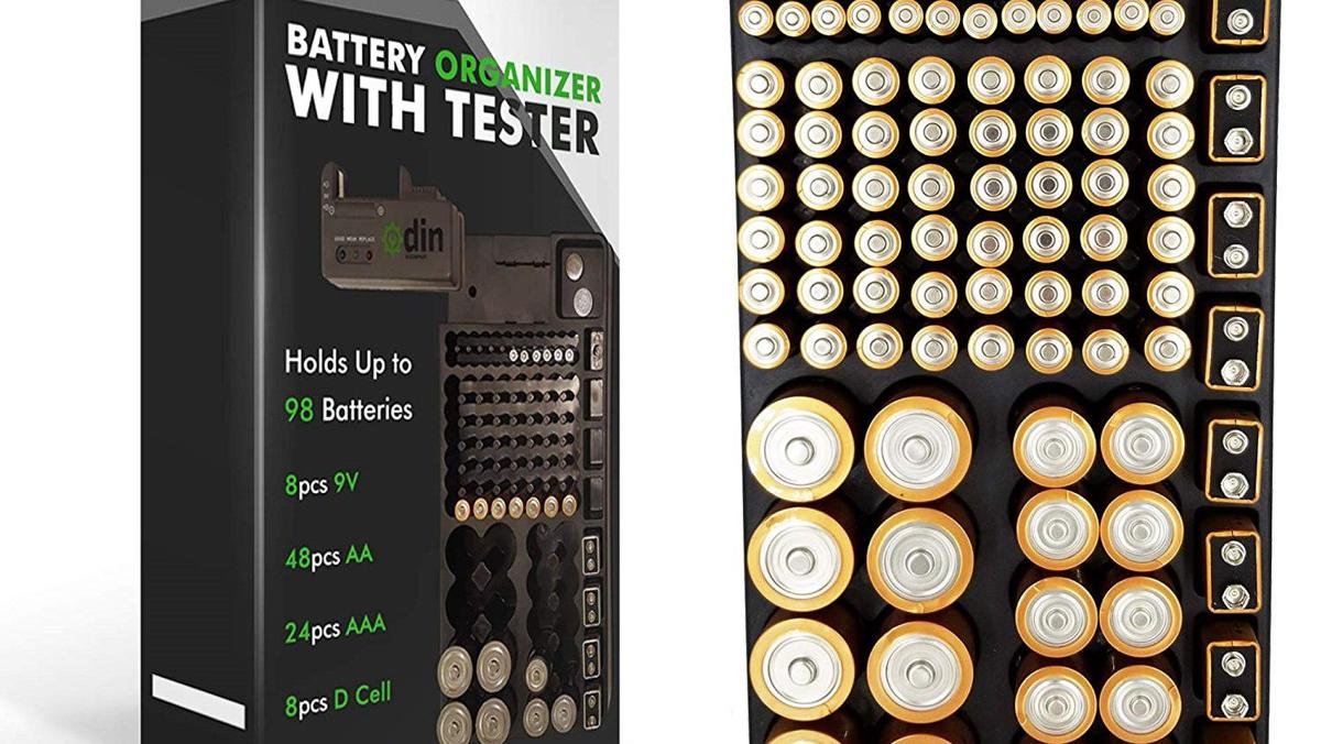 This battery organizer will help you tackle your junk drawer | Home-and ...