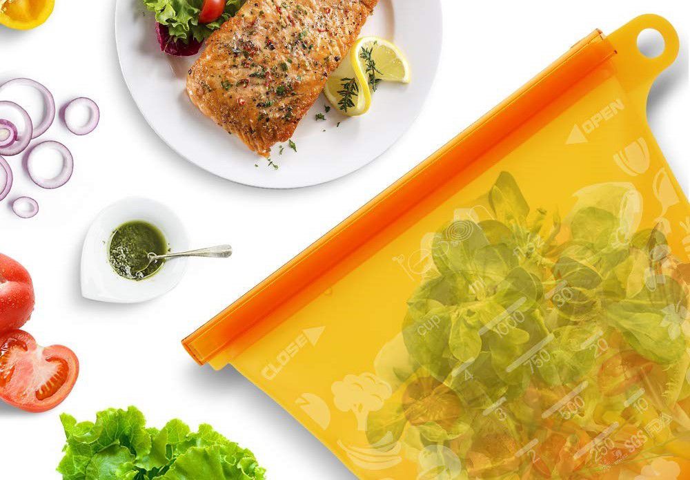 Your food will last longer in these silicone storage containers ...
