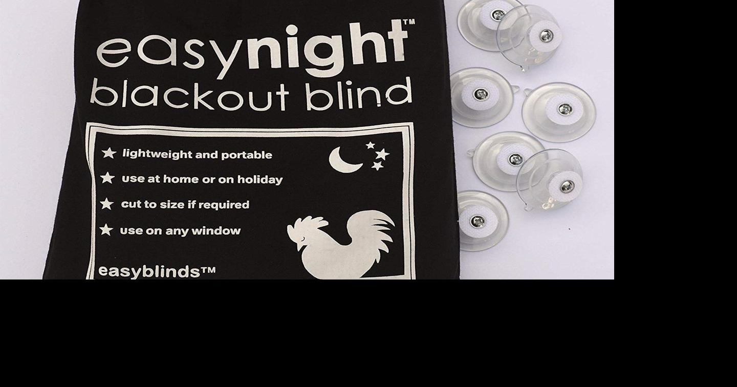 Sleep better during holiday travel with these portable blackout blinds ...