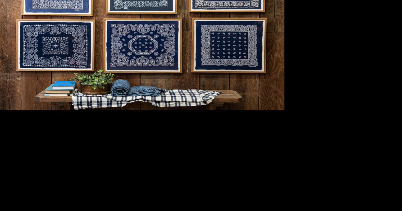 Bandanas in home decor? Here's a twist on interior design | Home-and ...