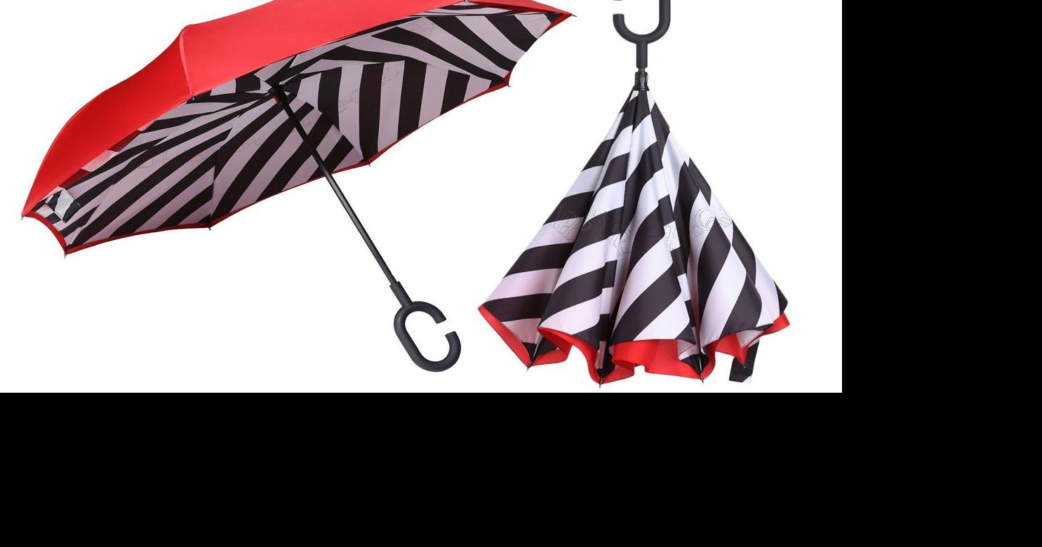 This inverted umbrella keeps your floors and car dry | Home-and-garden ...