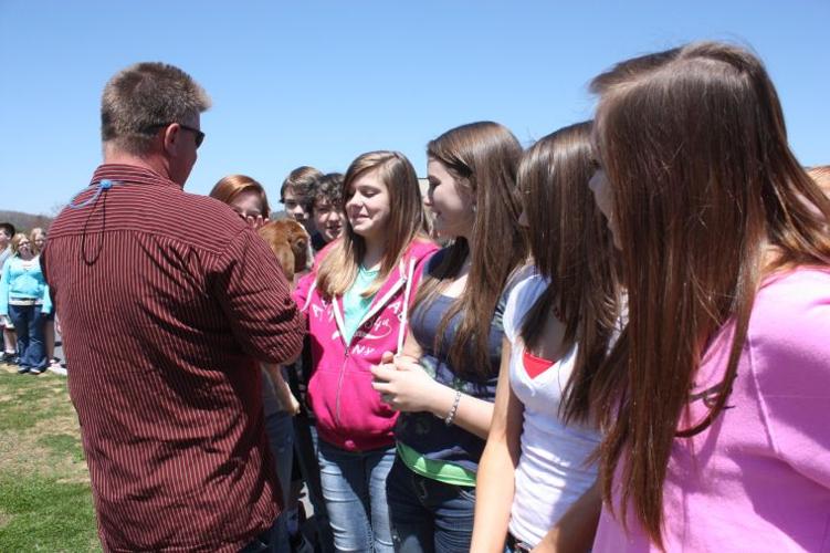 Slideshow: PikeView Middle teachers pucker up for a good cause ...
