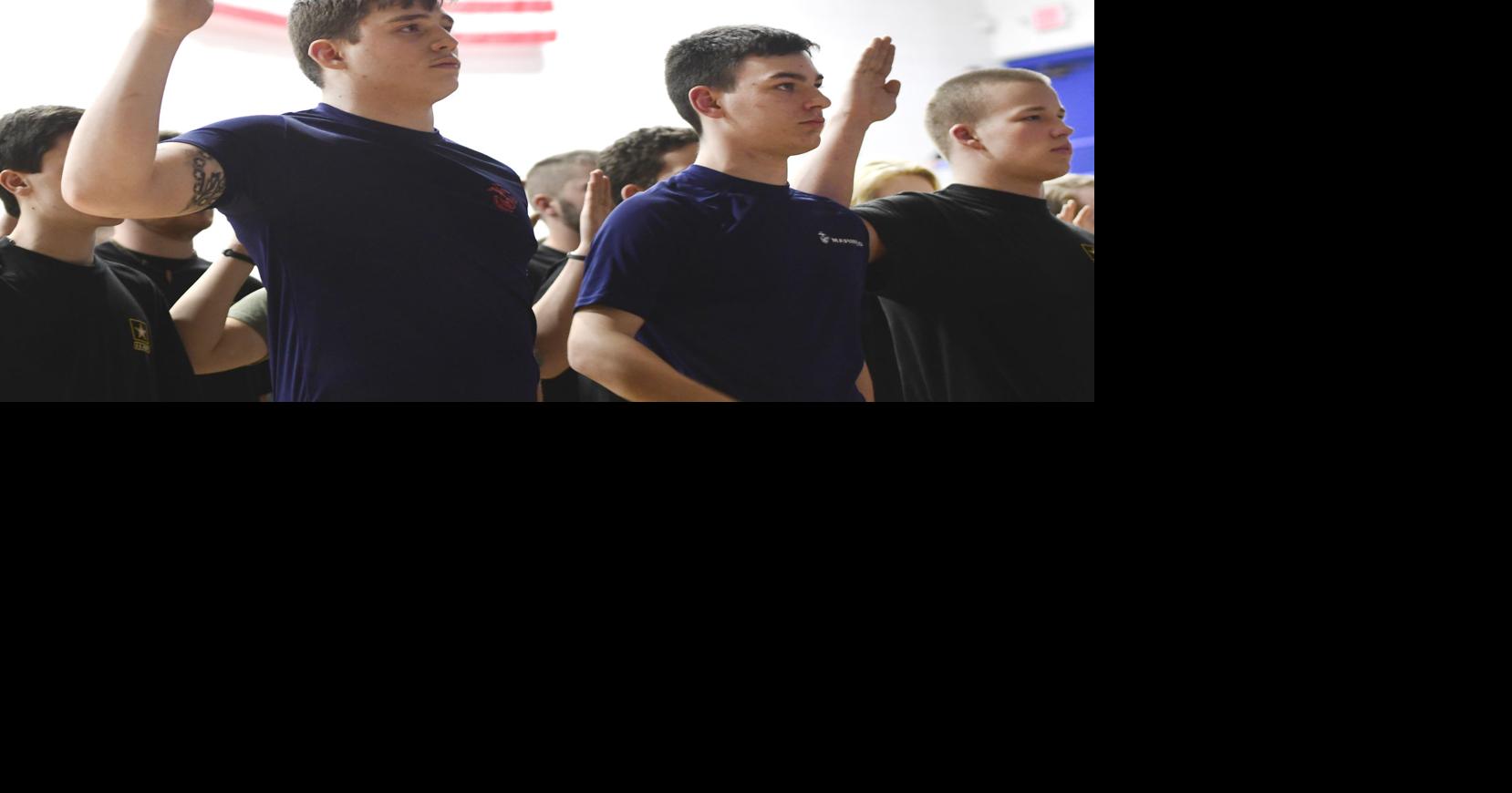 JROTC cadets take oath in high space ceremony | News | ptonline.net
