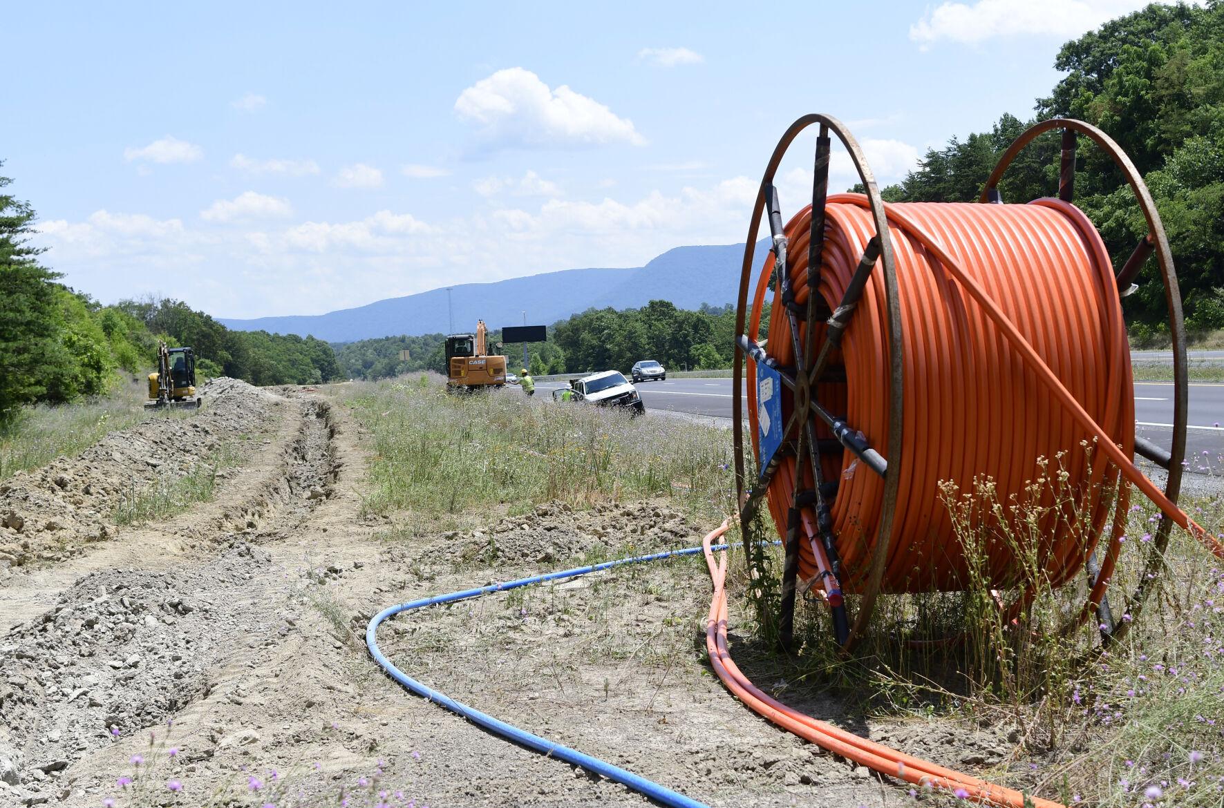Crews begin work on fiber-optic cable project along Rt. 460 | News ...