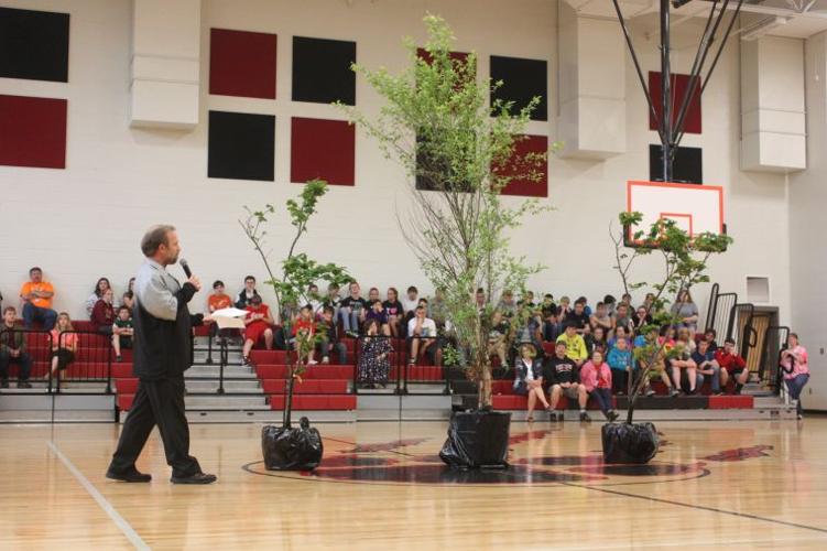 Slideshow: PikeView Middle School dedicates trees to White | Multimedia ...