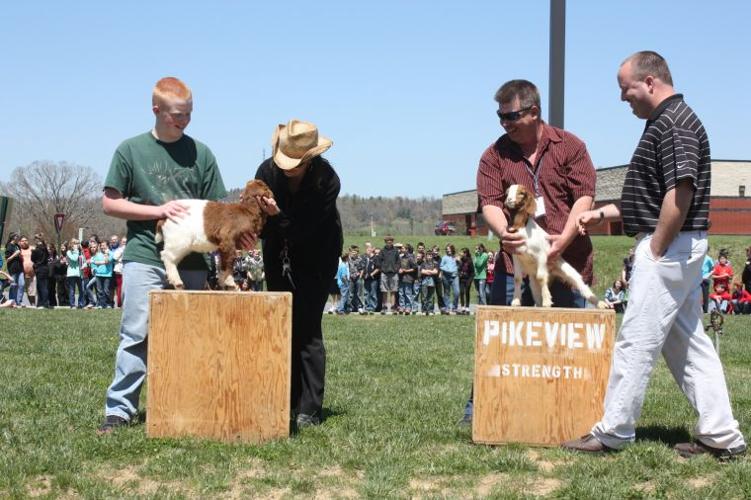 Slideshow: PikeView Middle teachers pucker up for a good cause ...