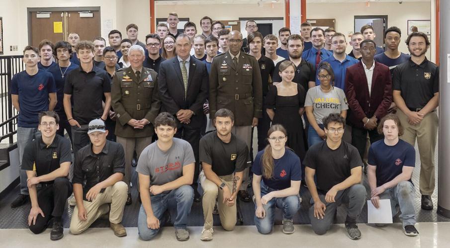 Community Salute to Service: Seniors joining military recognized with ...