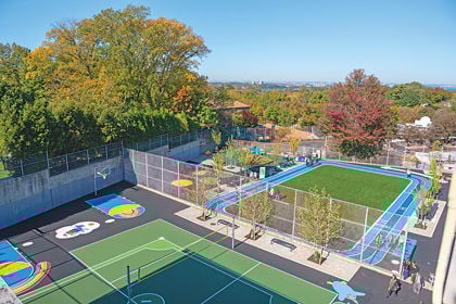 PS 221’s new playground should open on weekends | | qchron.com