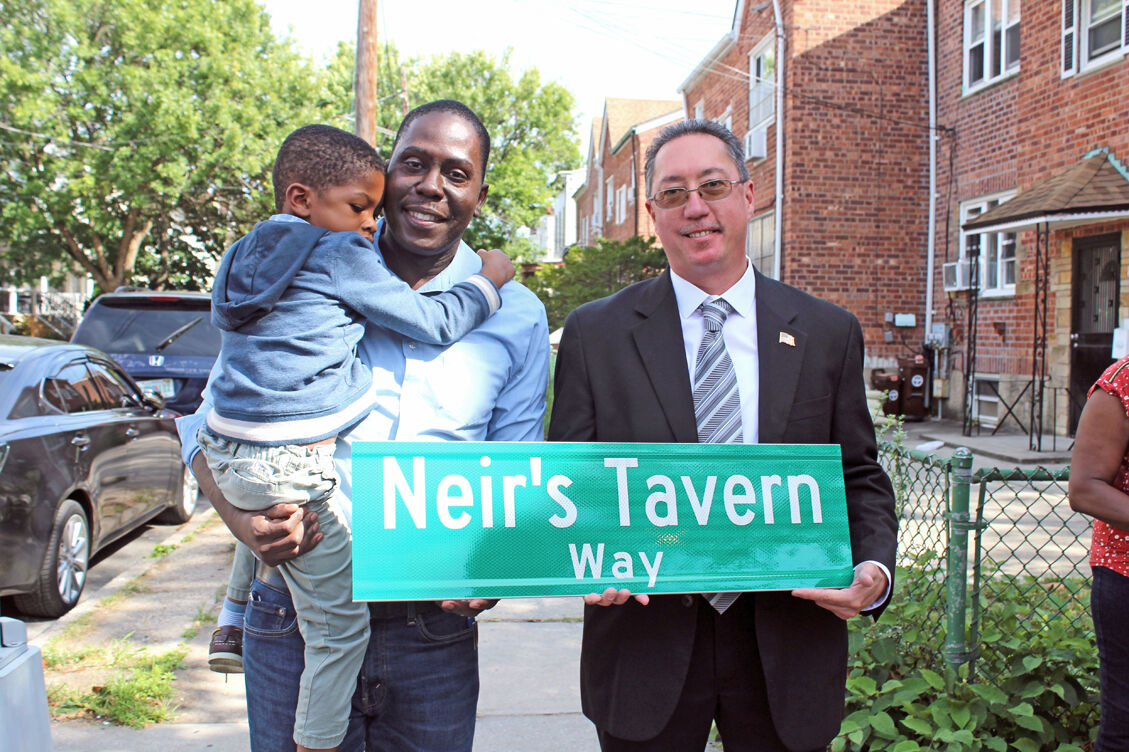 Street co-naming honors historic bar | | qchron.com
